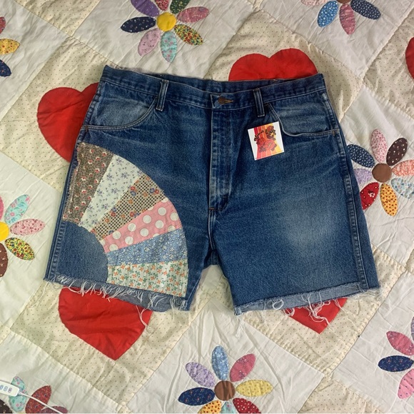 Hand Crafted | Shorts | Vintage Upcycled Quilt Shorts | Poshmark